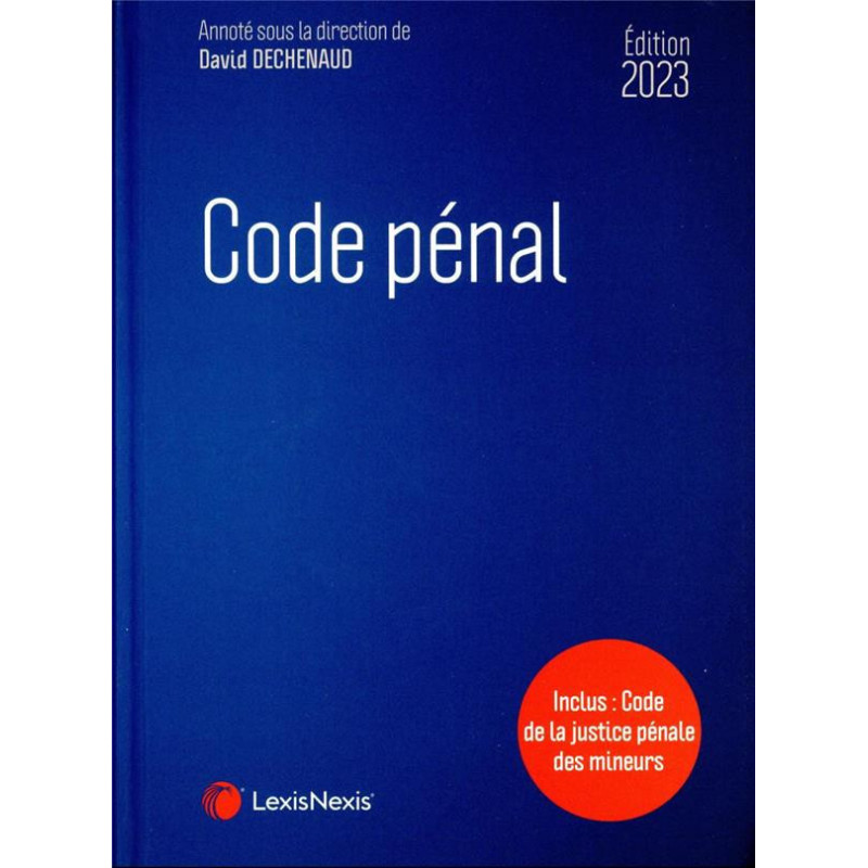 Code pénal (édition 2023)
