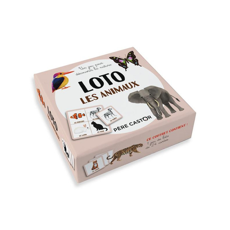 Jeu de loto : les animaux
